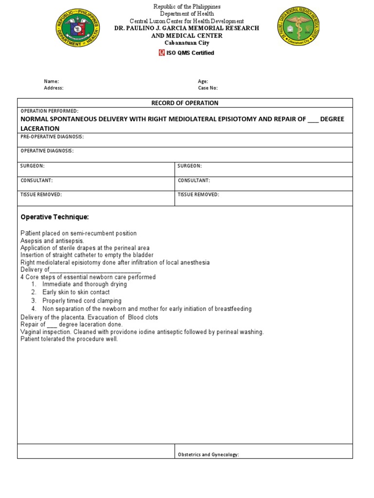 NSD + Rmle | PDF | Surgery | Childbirth