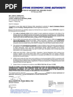 PEZA Registration Requirements for Trucking | PDF | Economies | Business