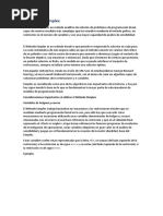 Método Simplex Con Solver Excel | PDF | Programación lineal | Microsoft Excel