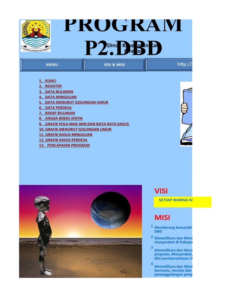FORMAT Register DBD Puskesmas 2020 | PDF