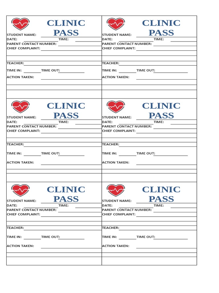 Clinic Pass | PDF | Social Science | Wellness
