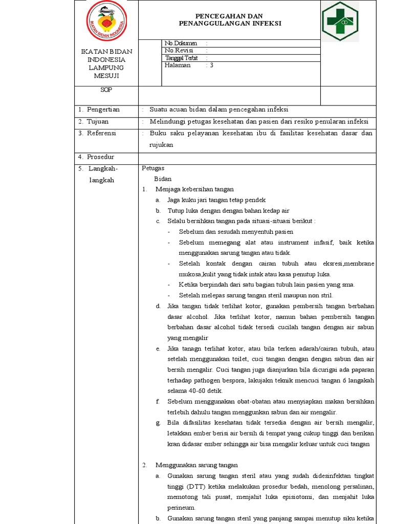 Sop Ppi | PDF