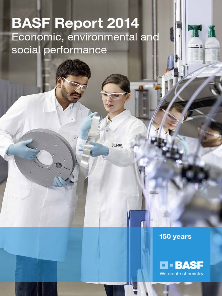 BASF Report 2014 Economic, Environmental and Social Performance | PDF | Depreciation