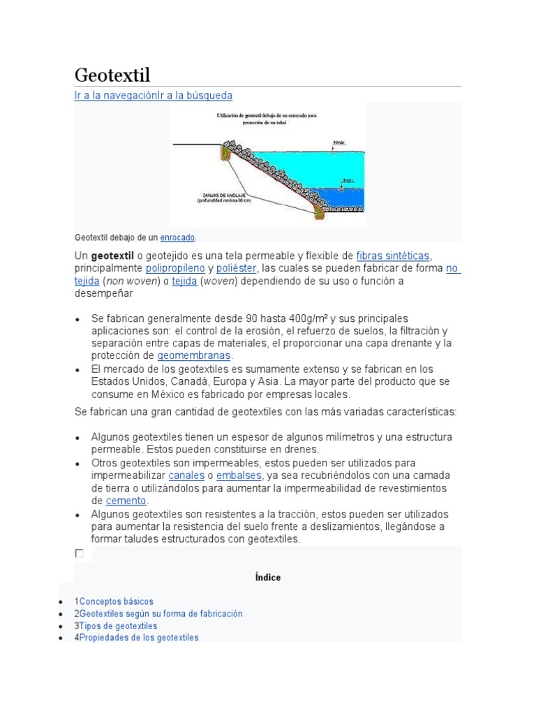 Geotextiles en Pavimentos | PDF | Materiales