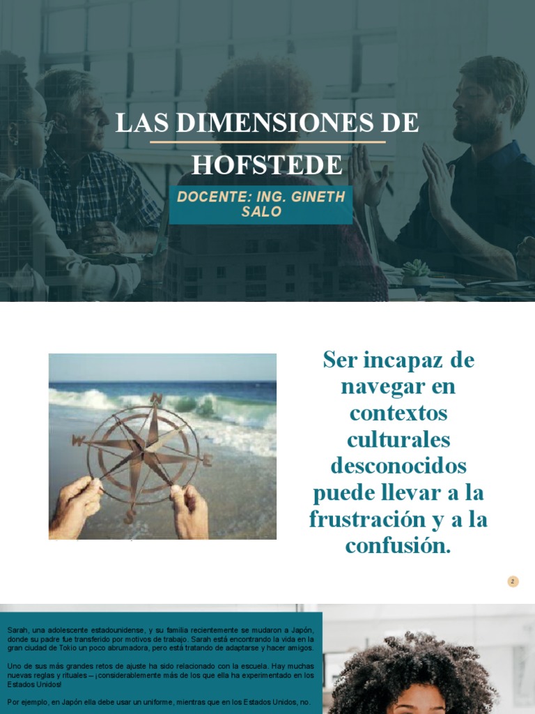 Dimensiones Culturales de Hofstede | PDF | Sociedad | Familia