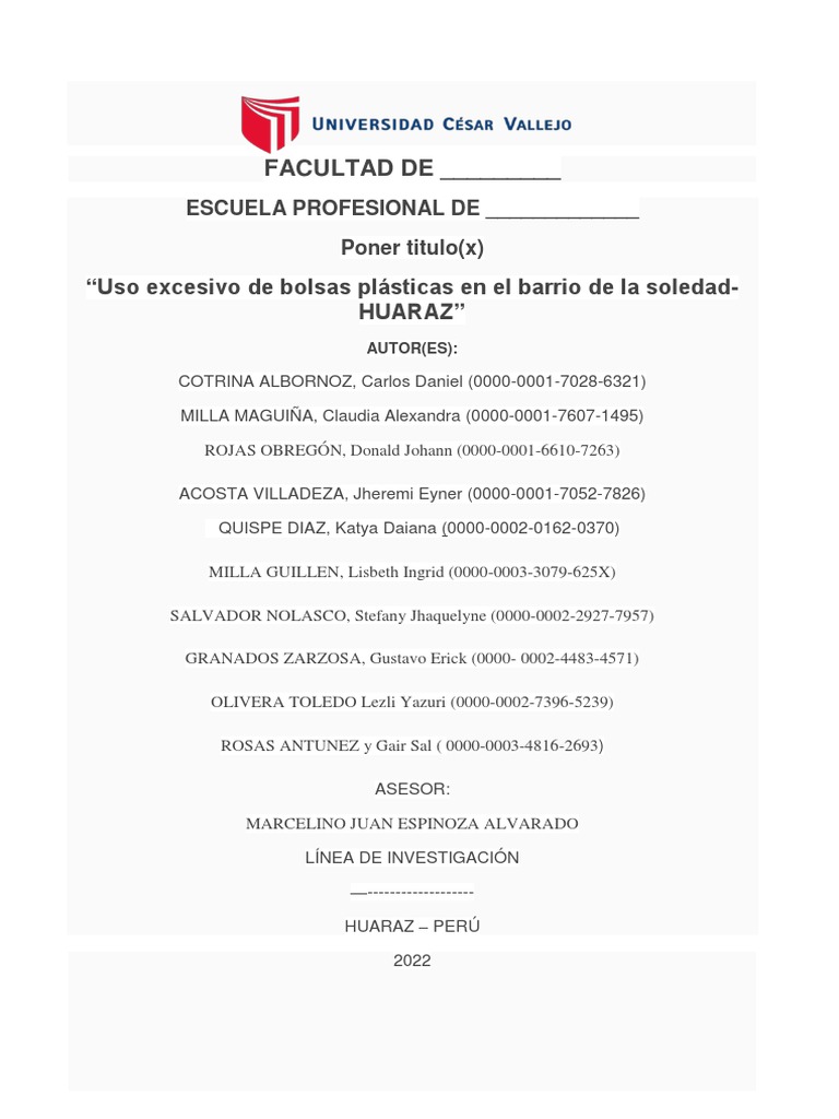 Tutoria IIII | PDF | Residuos | El plastico