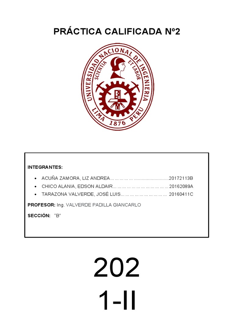 Segunda Practica Calificada | PDF | Auditoría | Contralor