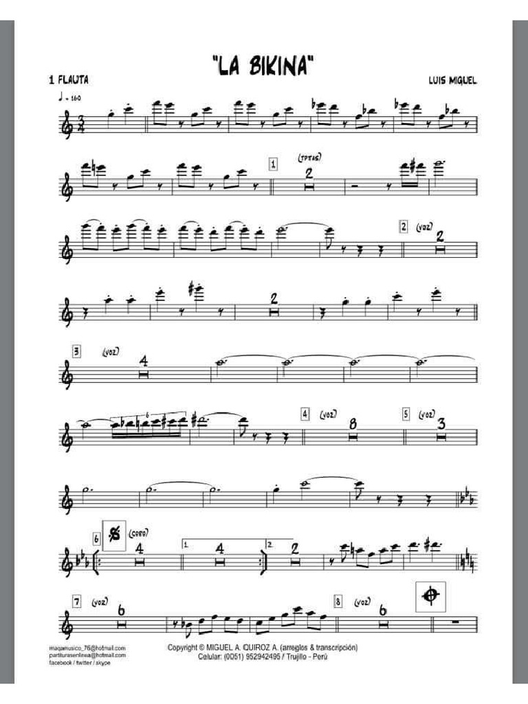 La Bikina Flauta 1 | PDF