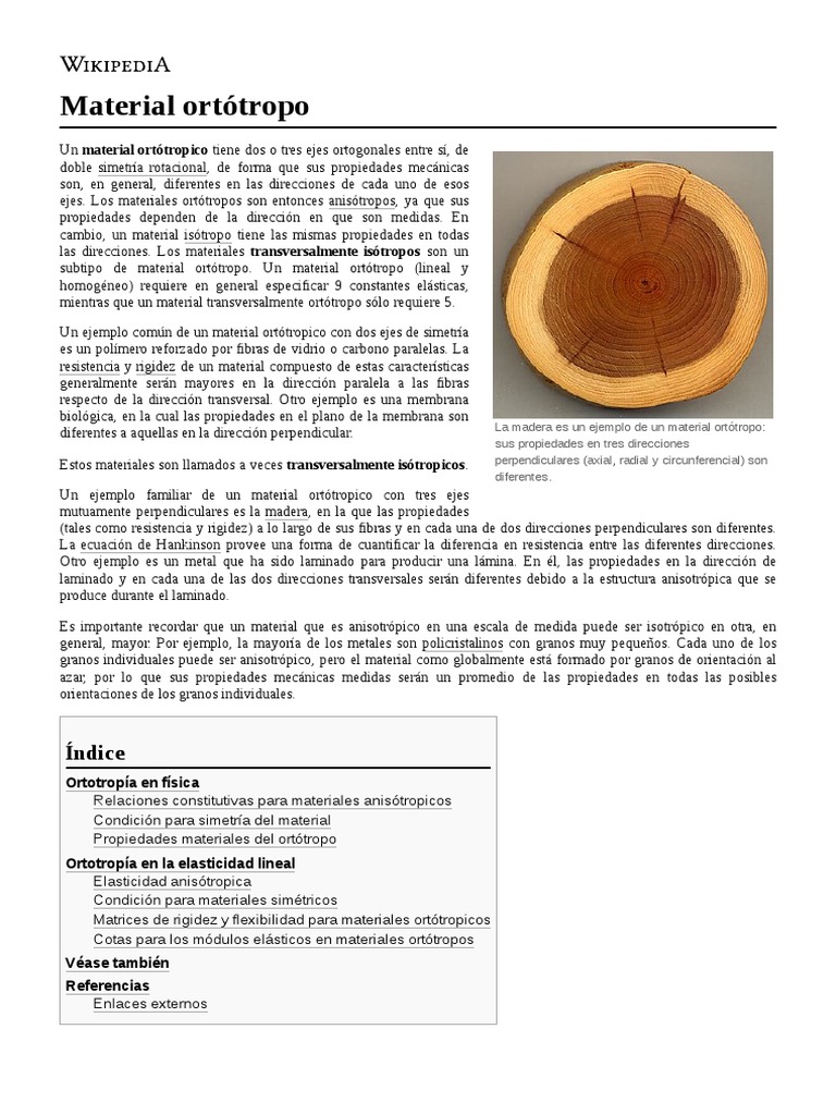 Material Ortótropo | PDF | Elasticidad (Física) | Física Material Ortótropo | PDF | Elasticidad (Física) | Física