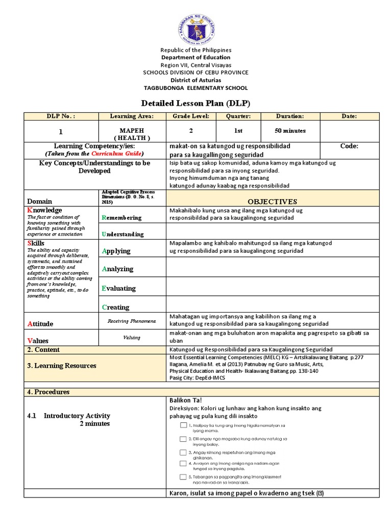 DLP Health 2 - 4th Quarter (1) | PDF