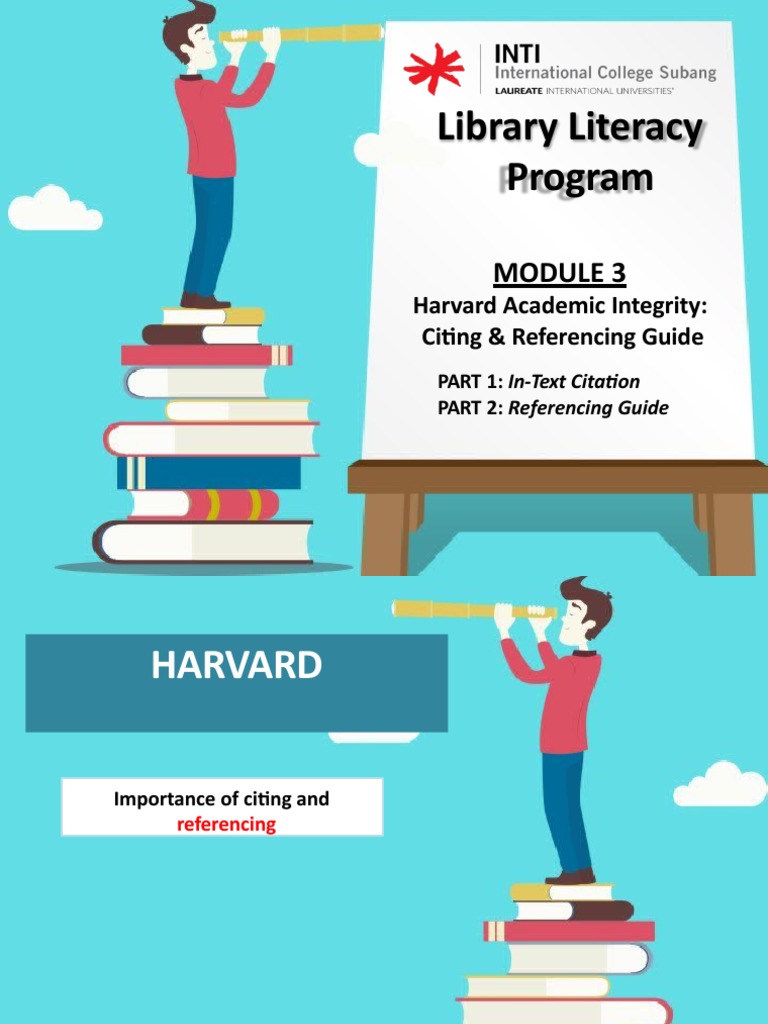 Module 3 - Harvard Reference & Citation | PDF | Citation | World Wide Web