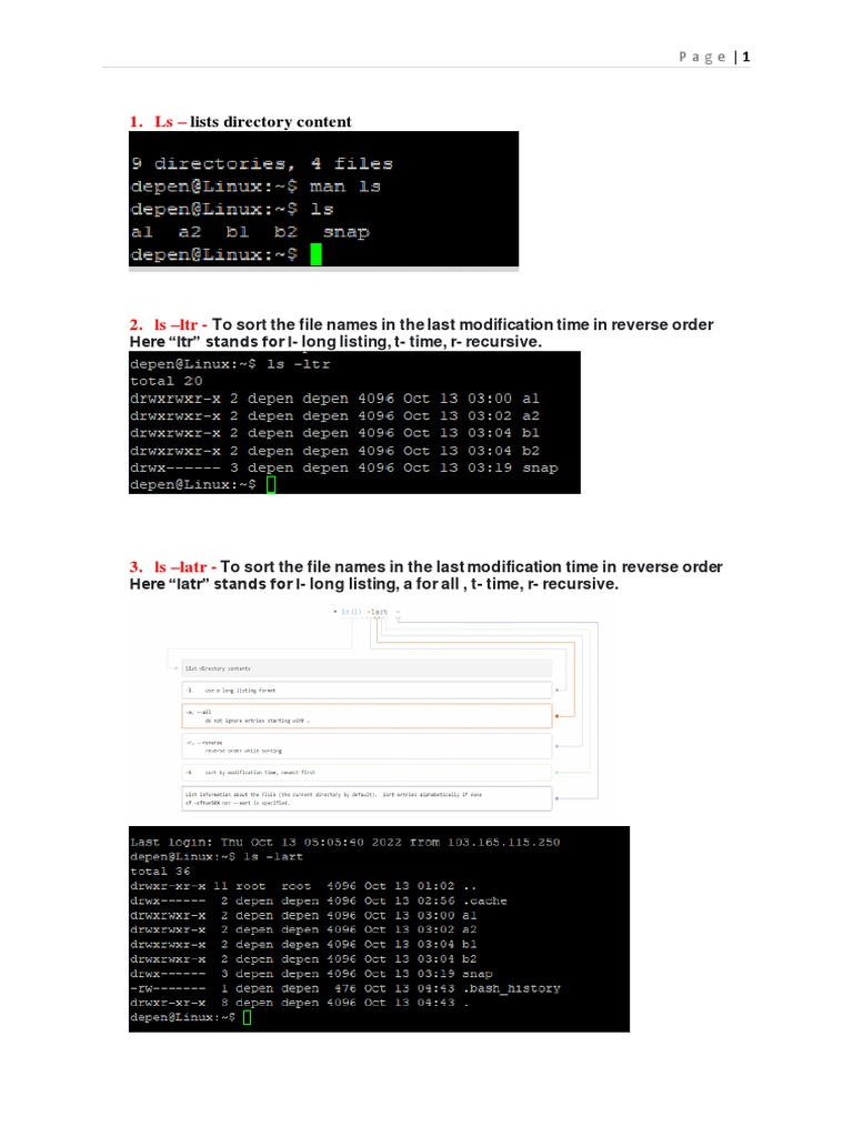 Unix Command Practiced | PDF | Computer Engineering | System Software Unix Command Practiced | PDF | Computer Engineering | System Software