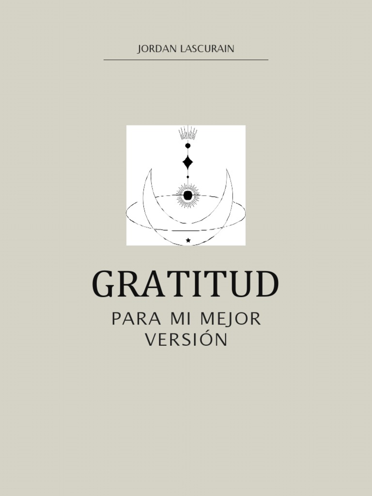 Diario de Gratitud y Crecimiento Personal | PDF | Gratitud | Amor