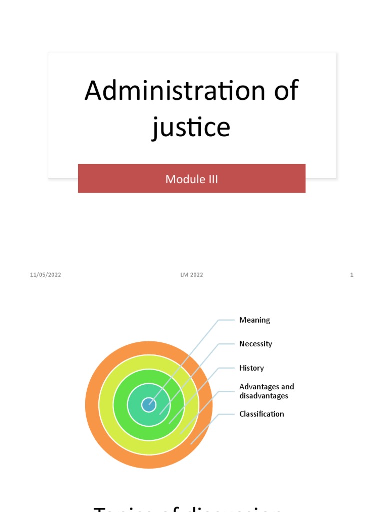 Administration of Justice | PDF | Punishments | Crime & Violence