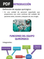 Normas y Reglas de La Unidad Quirúrgica | PDF | Enfermería | Teatro ...