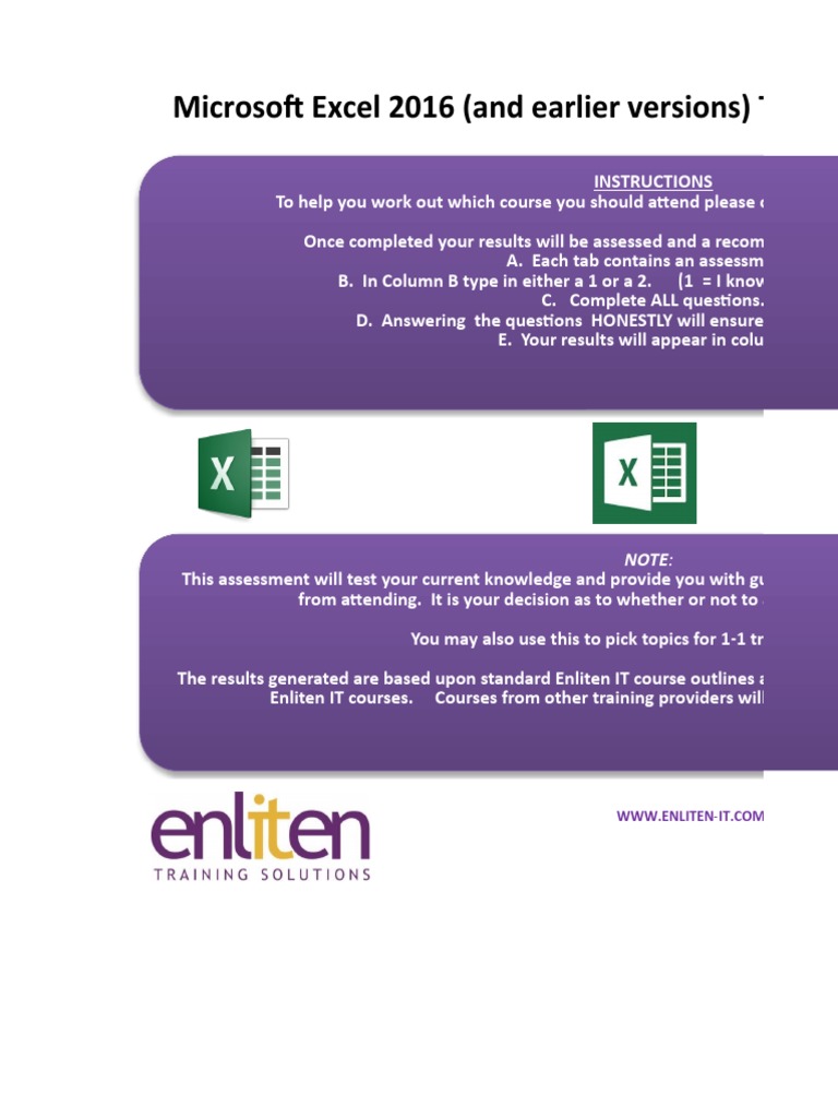 Excel Tna Eit | PDF | Microsoft Excel | Software
