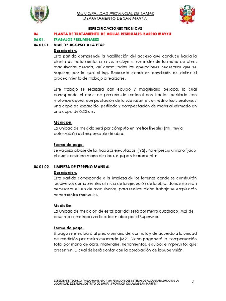 PTAR 02 - Barrio Wayku | PDF | Hormigón | Cemento