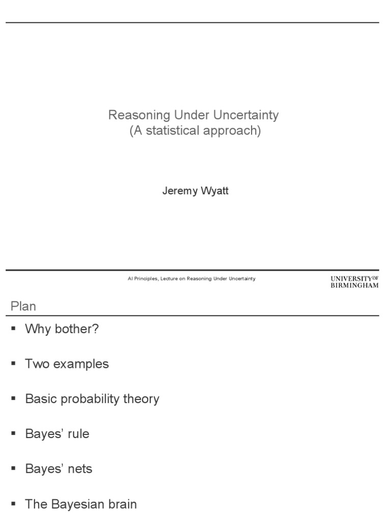 Ai_principles | PDF | Probability | Artificial Intelligence