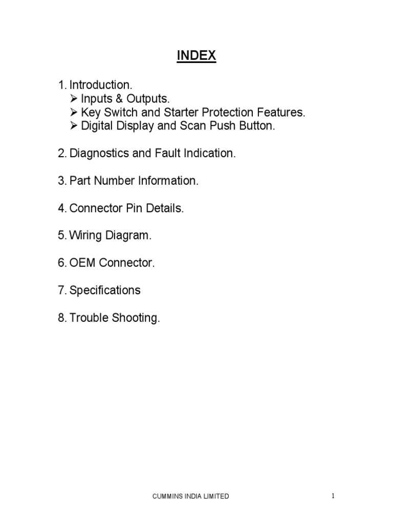 Ecp Manual | PDF | Relay | Switch