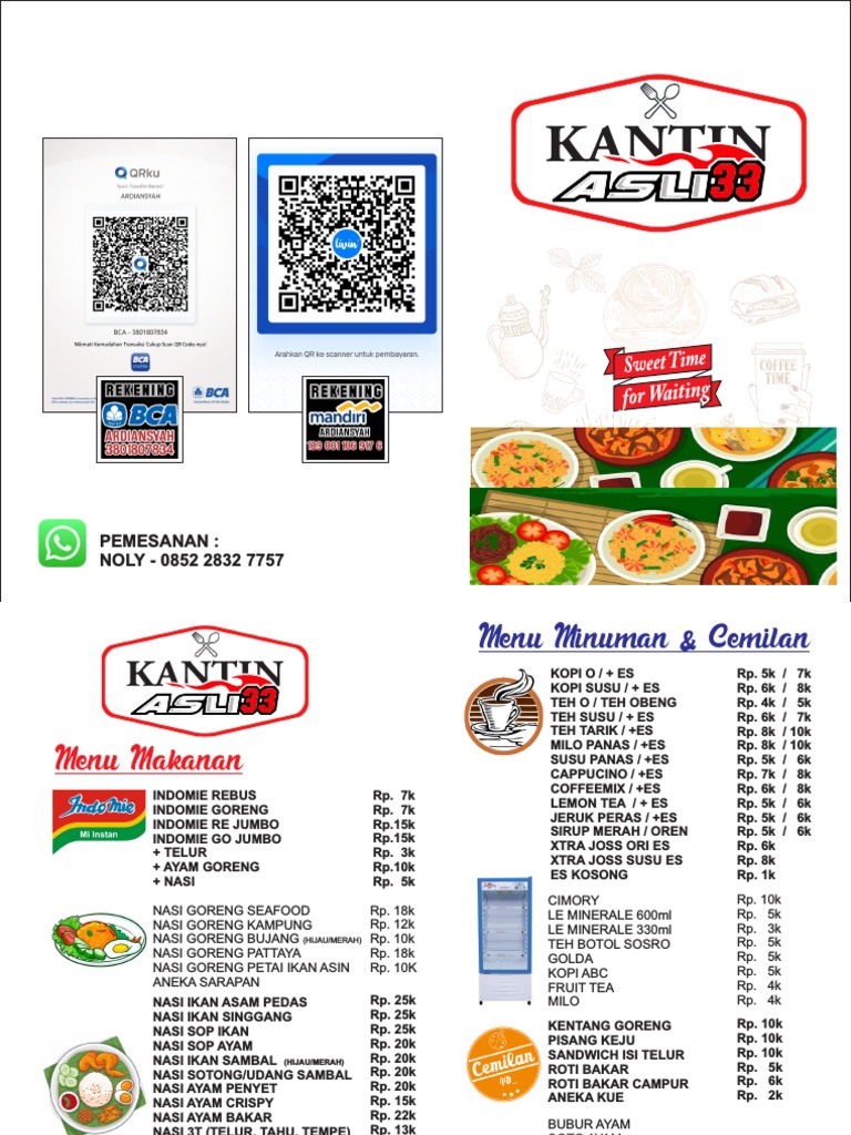 Desain Kantin Asli33 | PDF