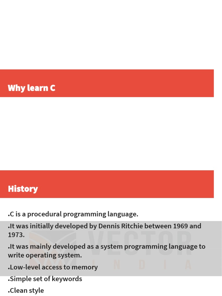 Why C | PDF | Linux | Computer Programming