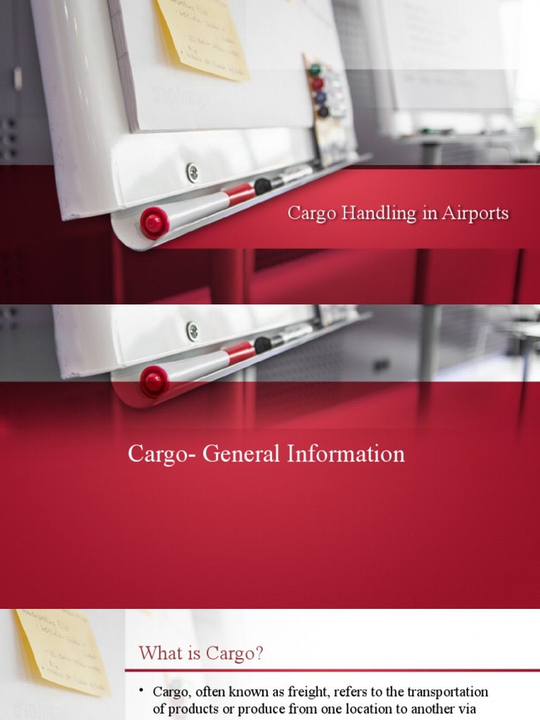 Airport Cargo Handling Explained | PDF | Cargo | Service Industries