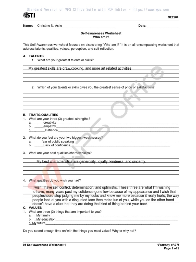 Who Am I Understanding The Self | PDF | Behavioural Sciences | Cognitive Science