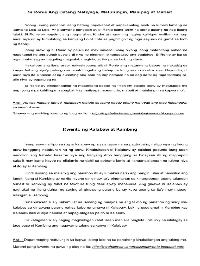 Story Telling Activity For The Month of August 2022 | PDF
