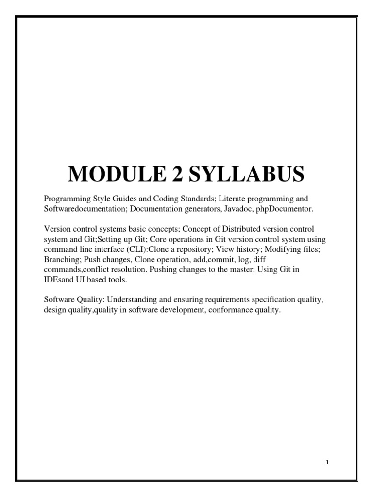 Se M2 Combine | PDF | Version Control | Computer Programming