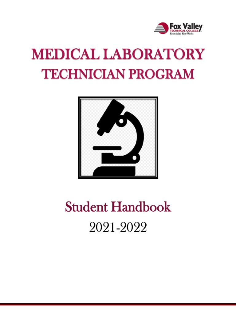 Medical Lab Technician Handbook | PDF | Medical Laboratory | Medicine