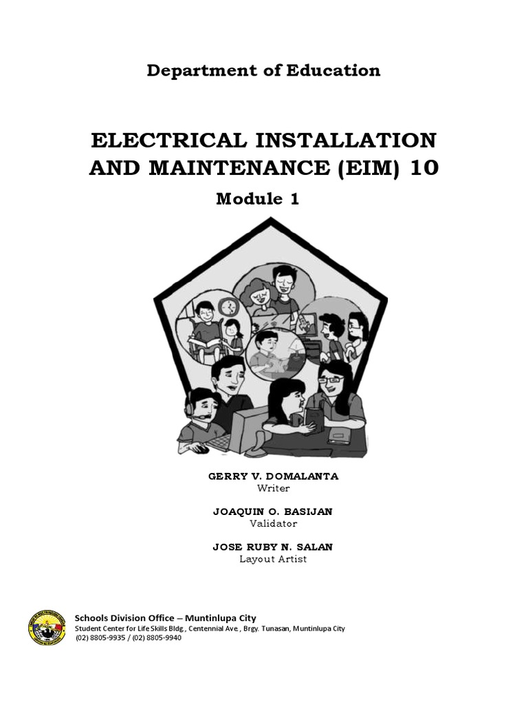 Eim10 Module 1 | Download Free PDF | Electrical Wiring | Electrical Conductor
