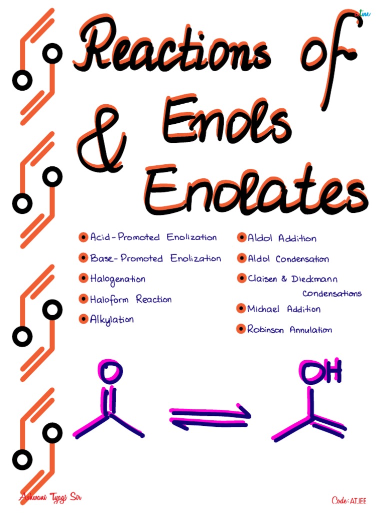 Reactions of Enols and Enolate | PDF