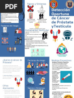 Tríptico de Cáncer de Próstata. | PDF | Cancer de prostata | Cáncer