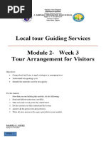 TOUR GUIDING SCRIPTformat | PDF