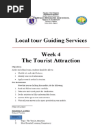 Module 002: The Meaning and Classification of Tour Guide | PDF ...