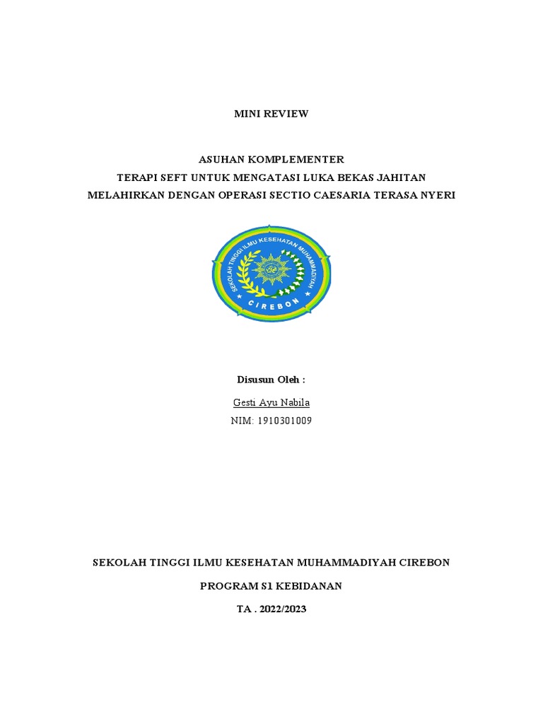 Mini Review | PDF | Kesehatan Holistik