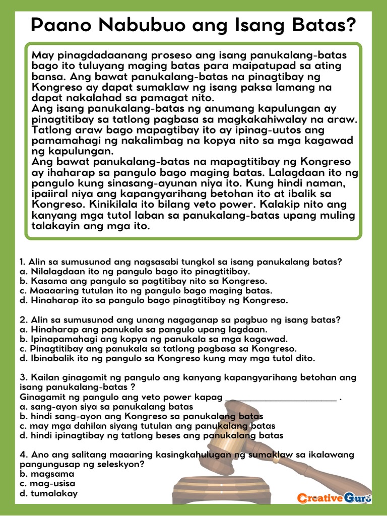 PHIL-IRI Grade 6 Filipino | PDF