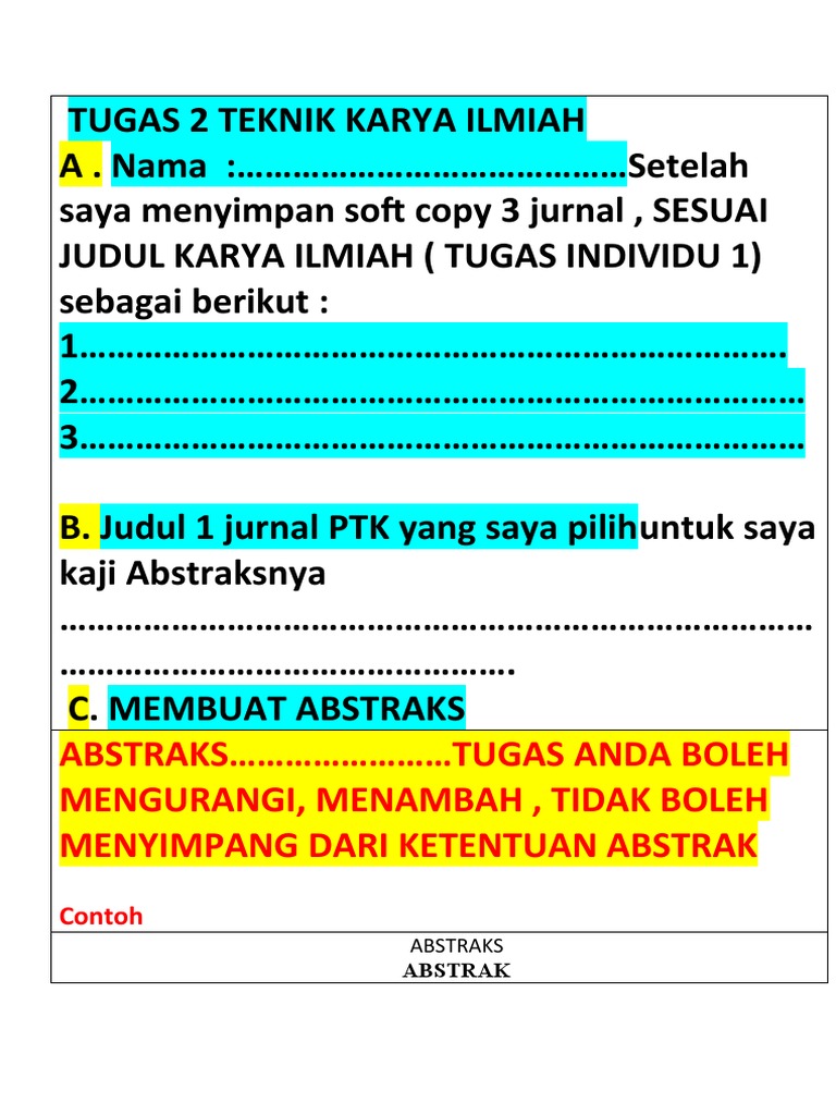 Cara Menjawab Tugas 2 Karil | PDF | Metode & Bahan Ajar