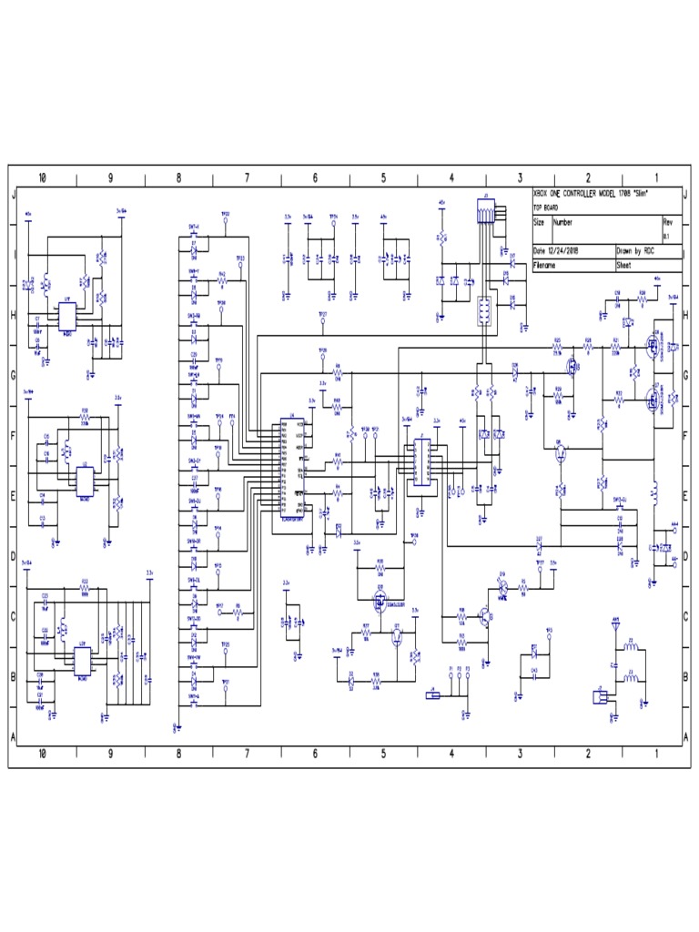 Xb1 1708 Top Board | PDF