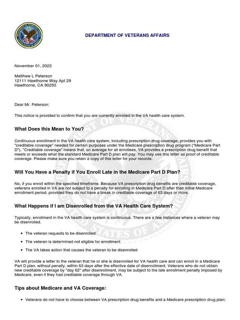 Department of Veterans Affairs: What Does This Mean To You? | PDF ...