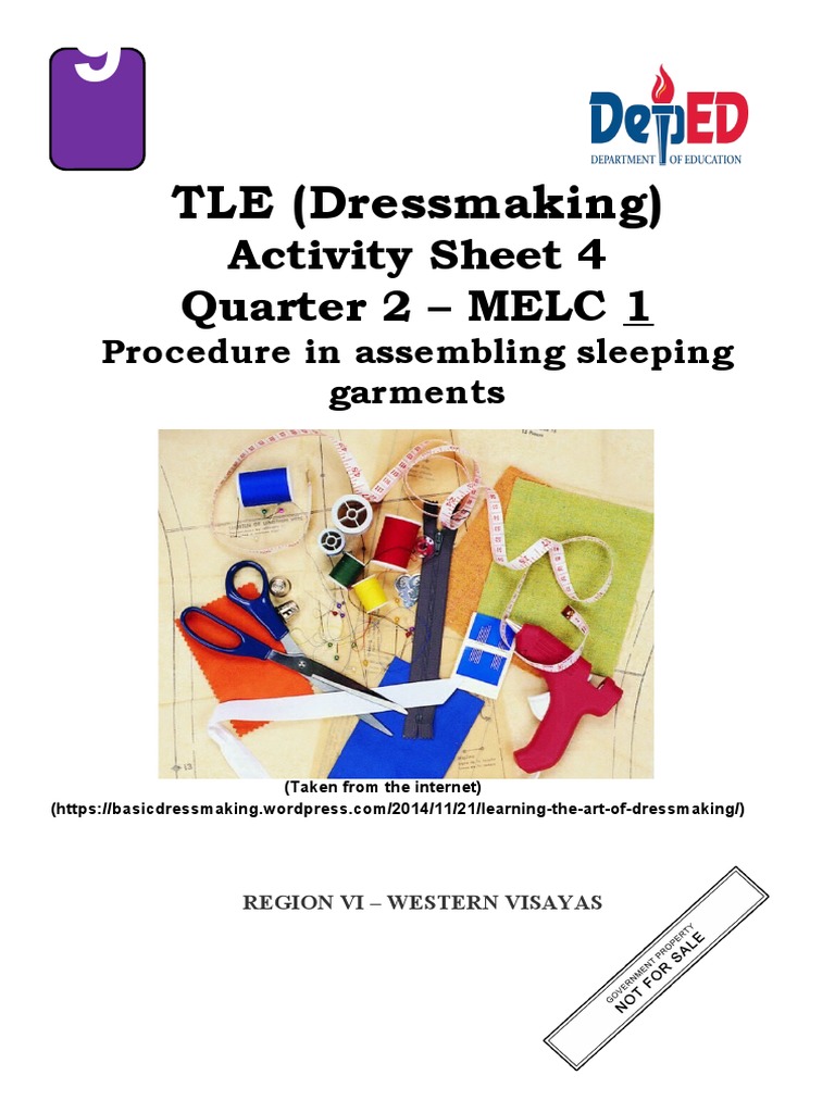 Las Tle 9 Dress Week 4 5 | PDF | Seam (Sewing) | Sewing