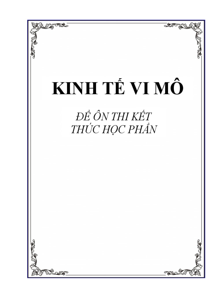 (KTVM) Đề thi KTHP | PDF