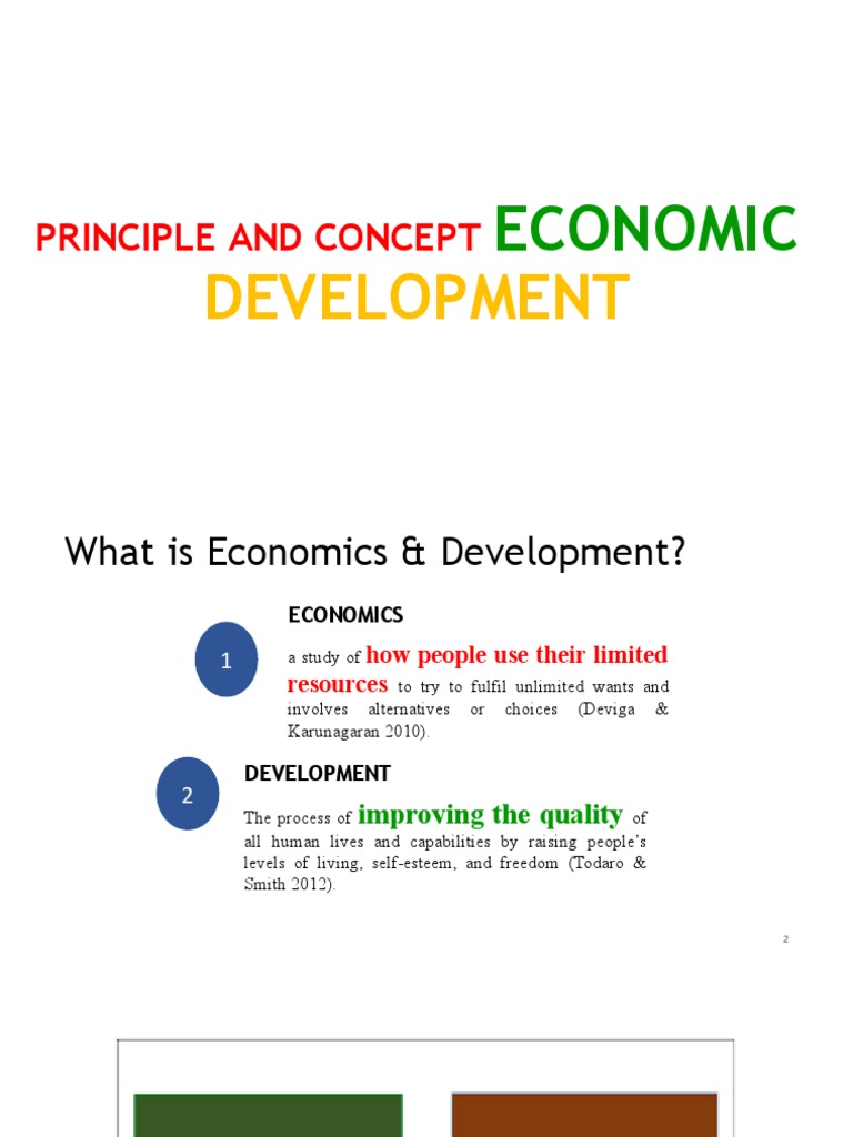 Chapter 1 - Concept Economic Development | PDF | Economic Growth ...