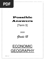 Grade 12 Geography Mapwork Task | PDF | Topography | Geographic ...