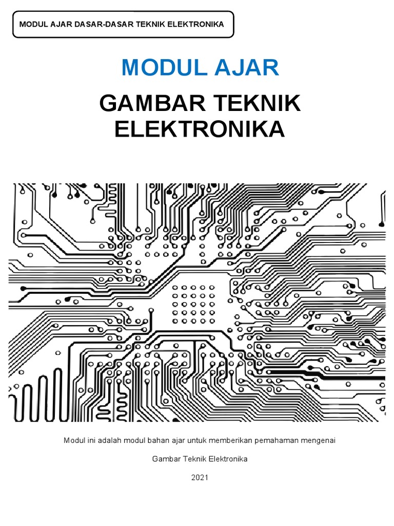 Modul Ajar Gambar Teknik Elektronika | PDF