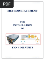 Method Statement of Split AC Units Installation | PDF | Electrical ...