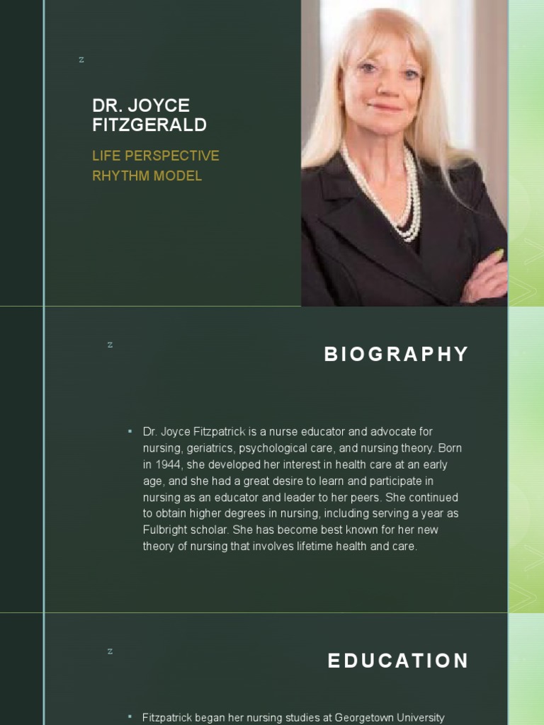 Theoretical Framework of Nursing Fitzgerald and Sister Letty Kuan | PDF ...