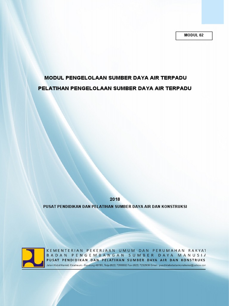 8a2a7 MDL Pengelolaan SDA Terpadu | PDF