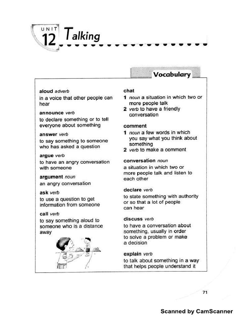 Unit 12 - Talking | PDF