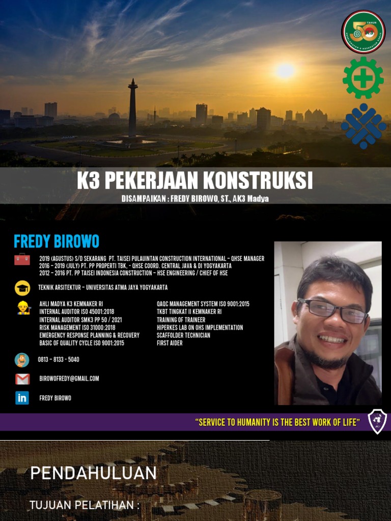 Modul K3 Pekerjaan Konstruksi | PDF